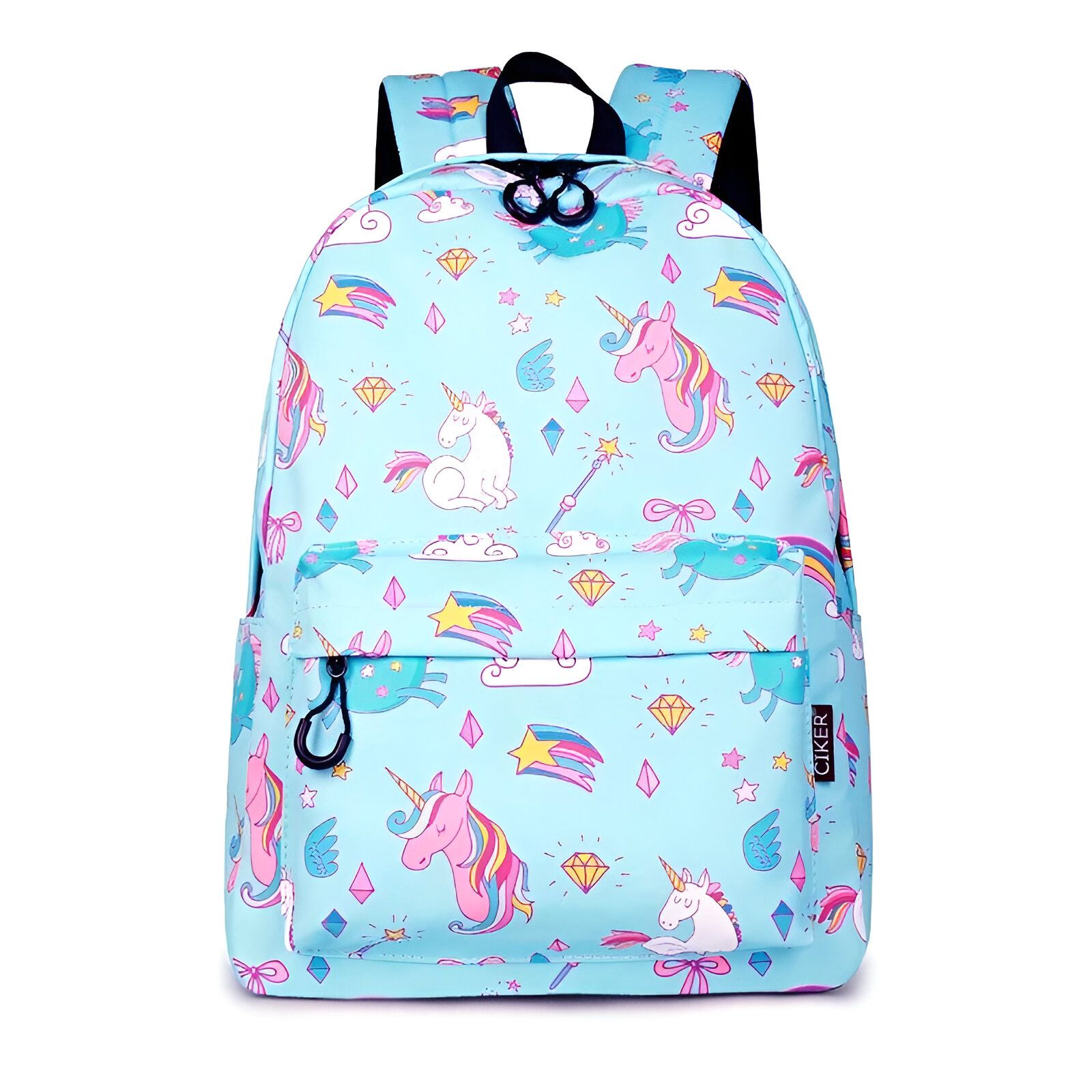 Cartable Licorne Bleu Ciel Scolaire Spacieux | Licorne Shop